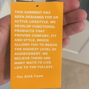 Avia | Tops | Avia Womens Long Sleeve Performance Shirt Thumb Holes ...